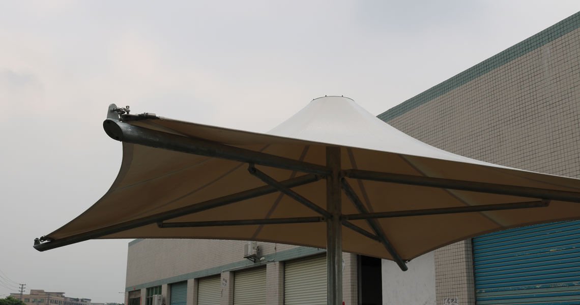 Architectural Umbrella Canopy, Tensile Shade Structure | Xphili (China)