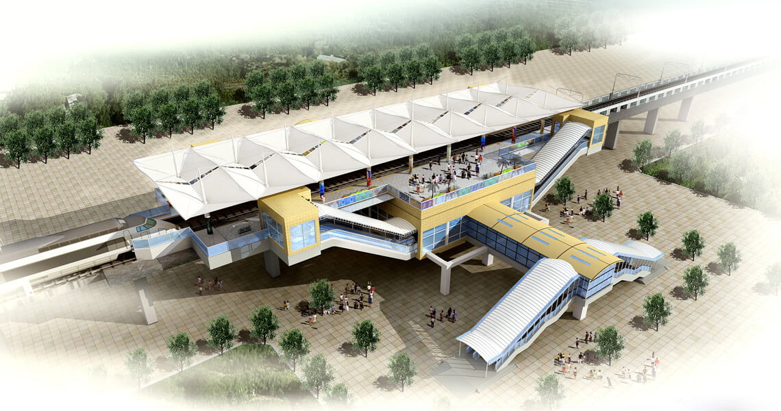 Station Shade Structures, Tensile Membrane Structures| Xphili (China)