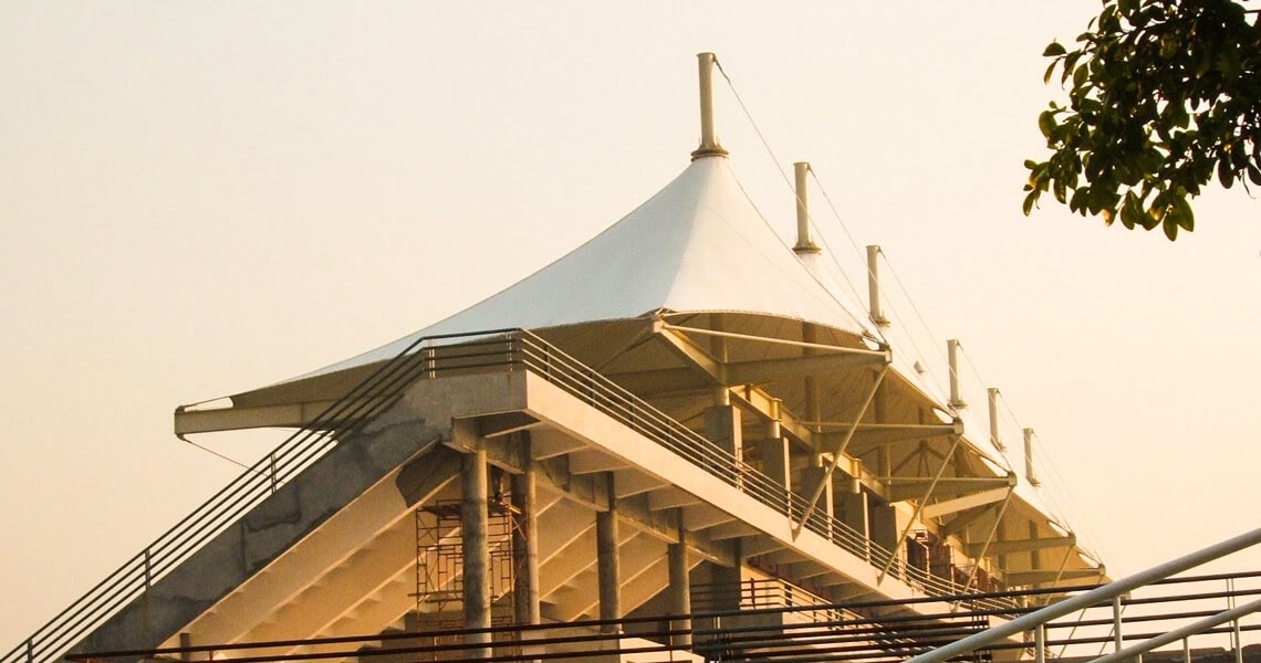 Stadium Seating Canopies | Xphili Shade Structures